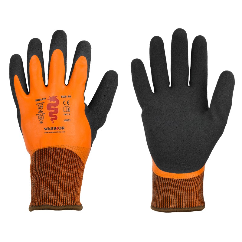 Warrior Protects DWGL010 Double-Dipped Cold-Resistant Gloves